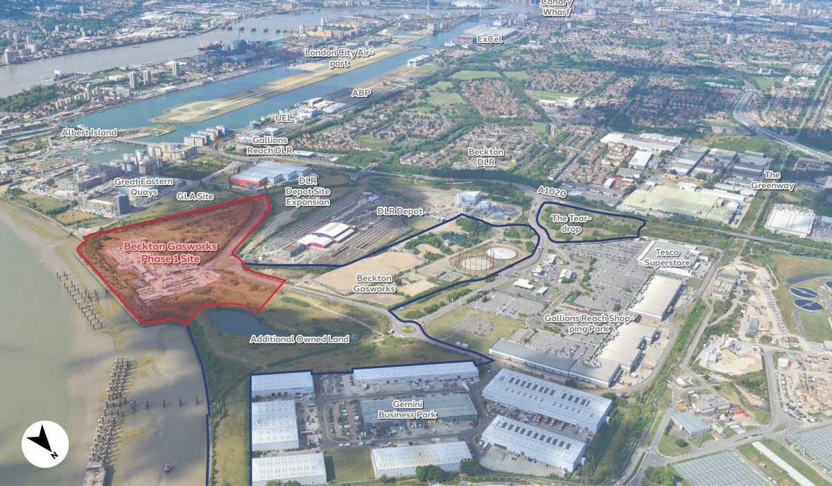 The Site – Beckton Gasworks